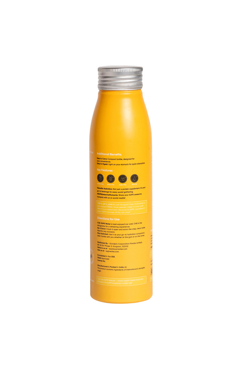 Buy Sugar Free Mango Orange Protein Water with Bcaa | SUPR
