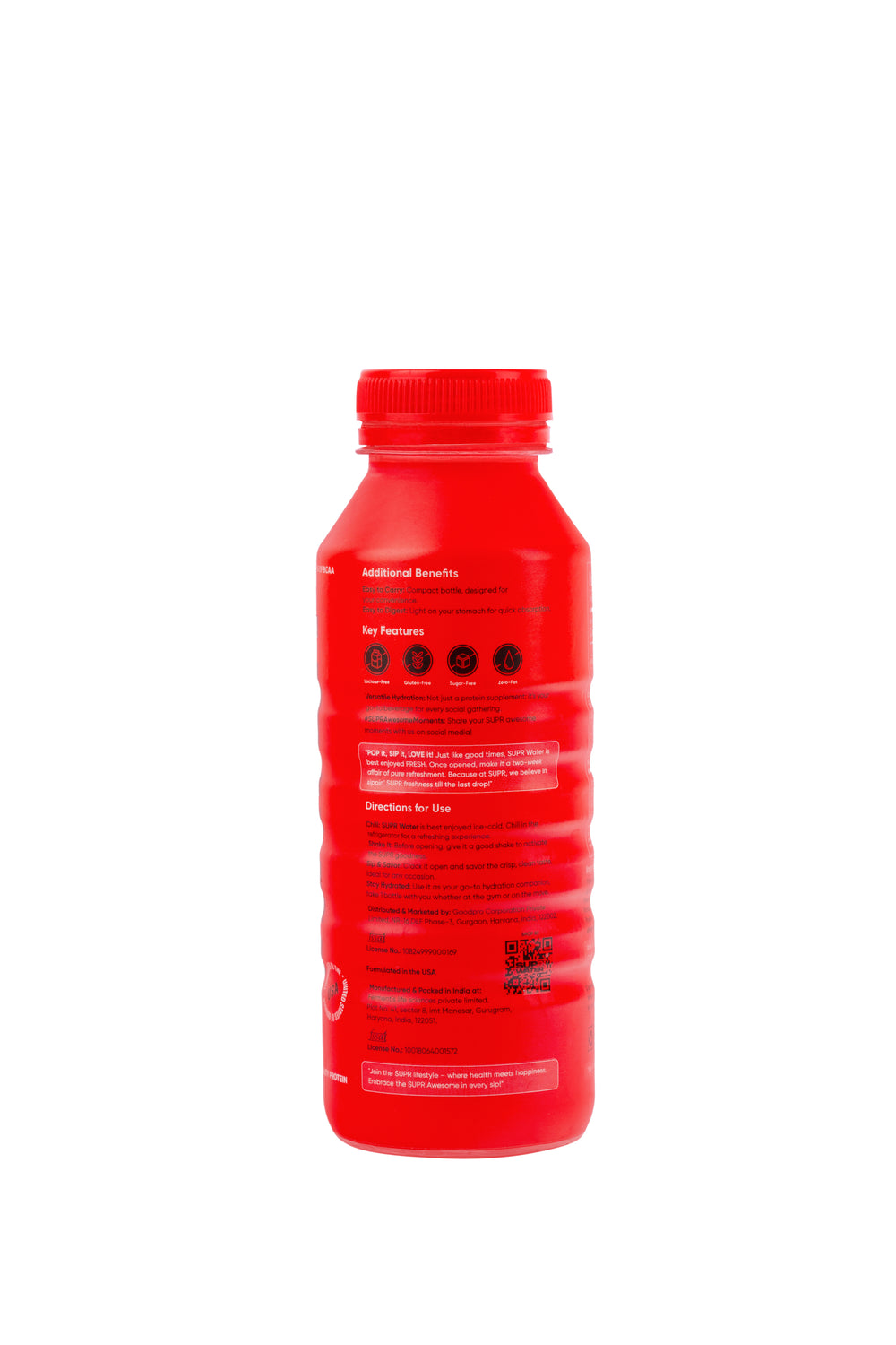 Best Sugar Free & Gluten Free Protein Water in India | Supr Water